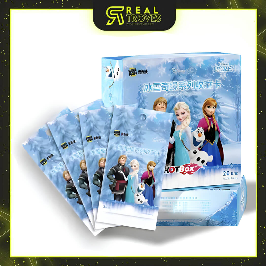 100 FROZEN COLLECTION HOT BOX TRADING CARD BOOSTER BOX (20 PACKS) - realtroves.com